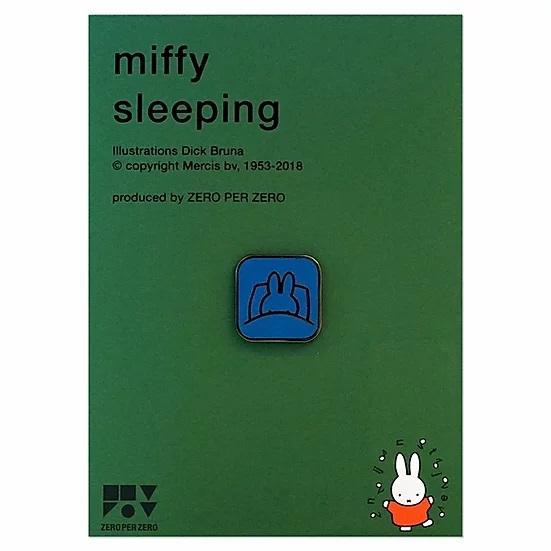 ZERO PER ZERO Miffy Pin/ Miffy Sleeping eslite誠品 | 蝦皮購物