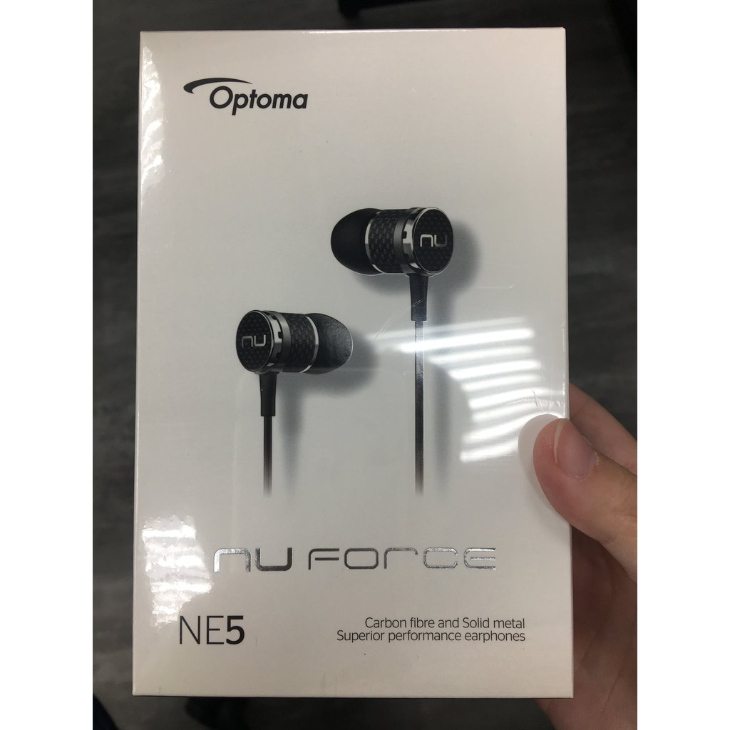 ｛便宜出清｝全新NuForce NE5 輕量碳纖維入耳式耳機 | 蝦皮購物