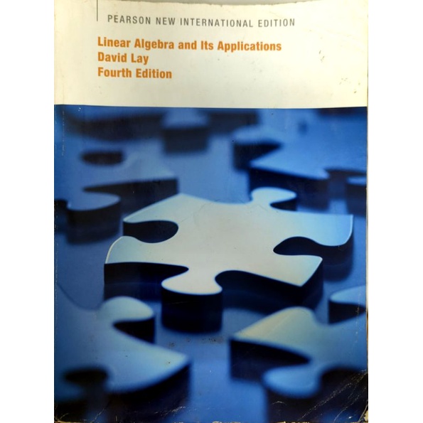 《二手書》linear algebra and its applications線性代數/david lay/4th | 蝦皮購物