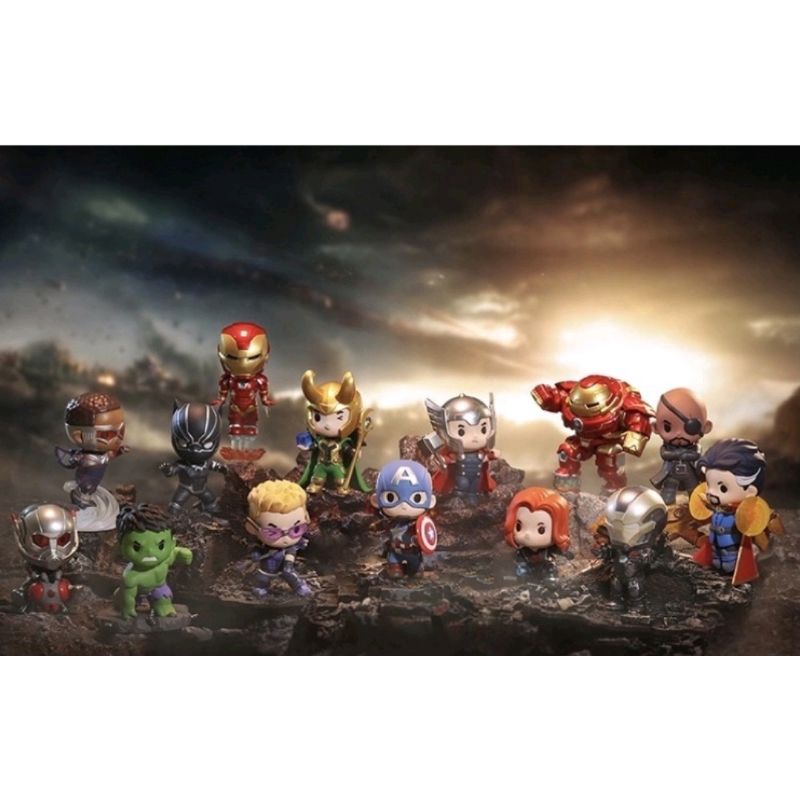 正版 POPMART 泡泡瑪特 Marvel 復仇者聯盟 盲盒 確認款 洛基 Loki 美國隊長 索爾 綠巨人浩克 公仔 | 蝦皮購物