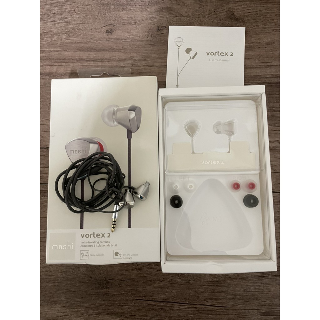 【moshi vortex 2】二手 入耳式耳機 | 蝦皮購物