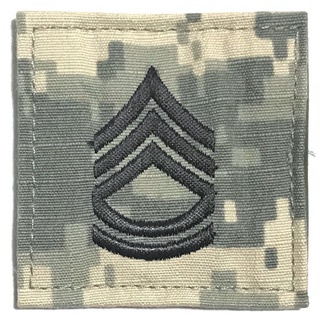 美軍公發 ARMY 陸軍 E-7 Sergeant first class 魔鬼氈階級章 ACU UCP 通用數位迷彩 | 蝦皮購物