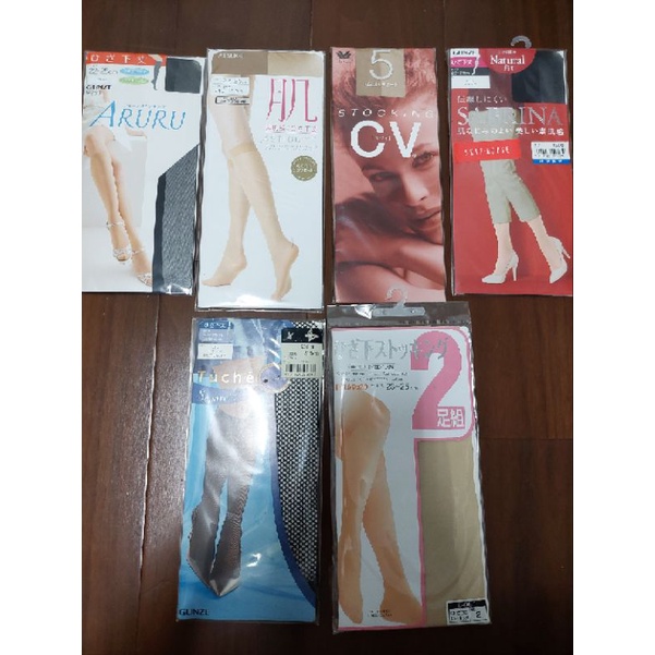 日本絲襪 半統絲襪 網襪 ATSUGI SABRINA WACOAL DAISO GUNZE | 蝦皮購物