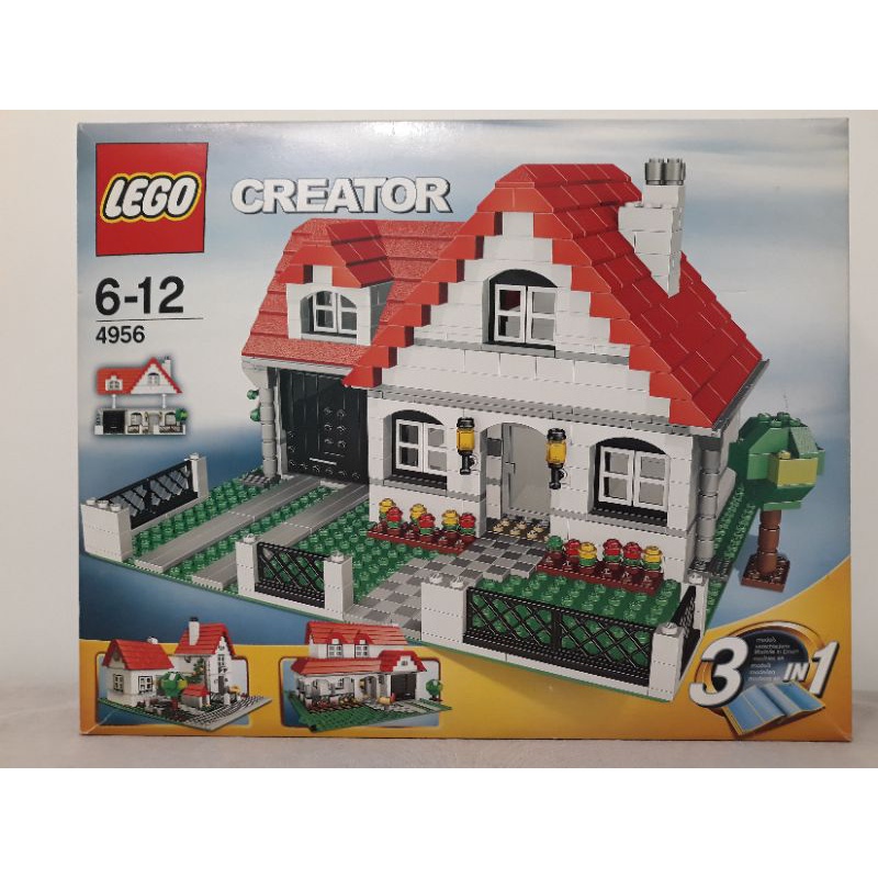 LEGO 4956 CREATOR 絕版三合一 獨棟別墅 | 蝦皮購物