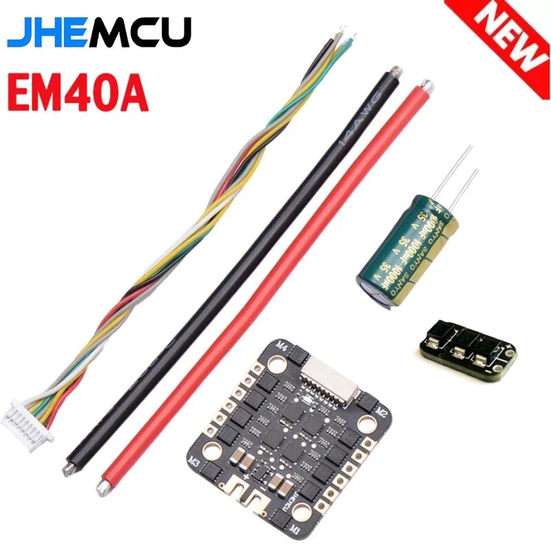 JHEMCU 40A 電調 電變 BLHELI_S ESC DShot 600 2-6S 4合1 穿越機 四軸 | 蝦皮購物