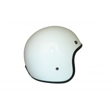 【公道的店】EVO CA-309 CA309 小頭型騎士 素色 白 半罩 復古帽 安全帽 | 蝦皮購物