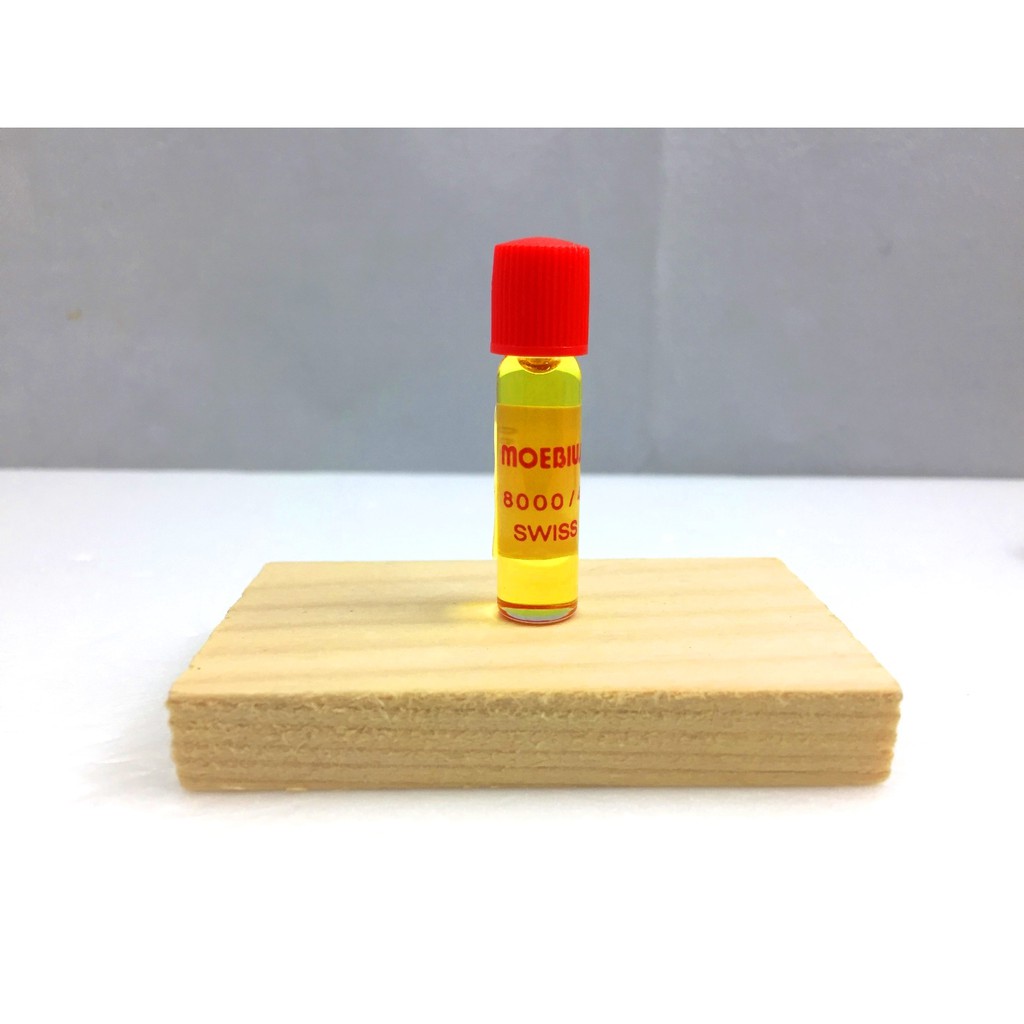 瑞士進口 MOEBIUS 8000 / 4 高級 錶油 寶石油 2ml 修手錶 石英錶 機械錶 鐘錶維修 洗油 保養 | 蝦皮購物