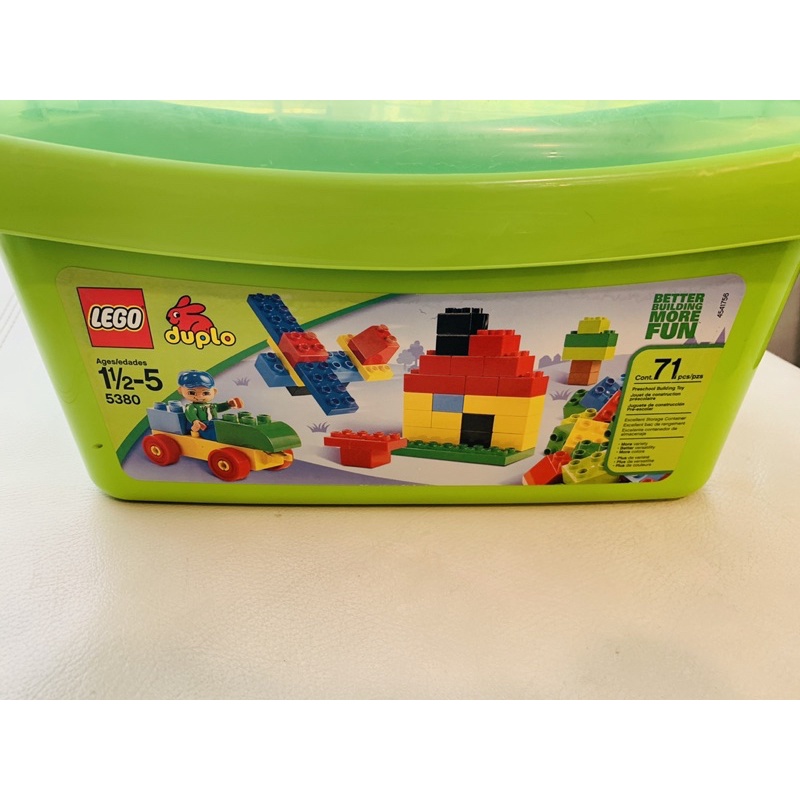 美國帶回，狀況良好，完整無缺件的Lego Duplo/得寶系列積木（5380） | 蝦皮購物