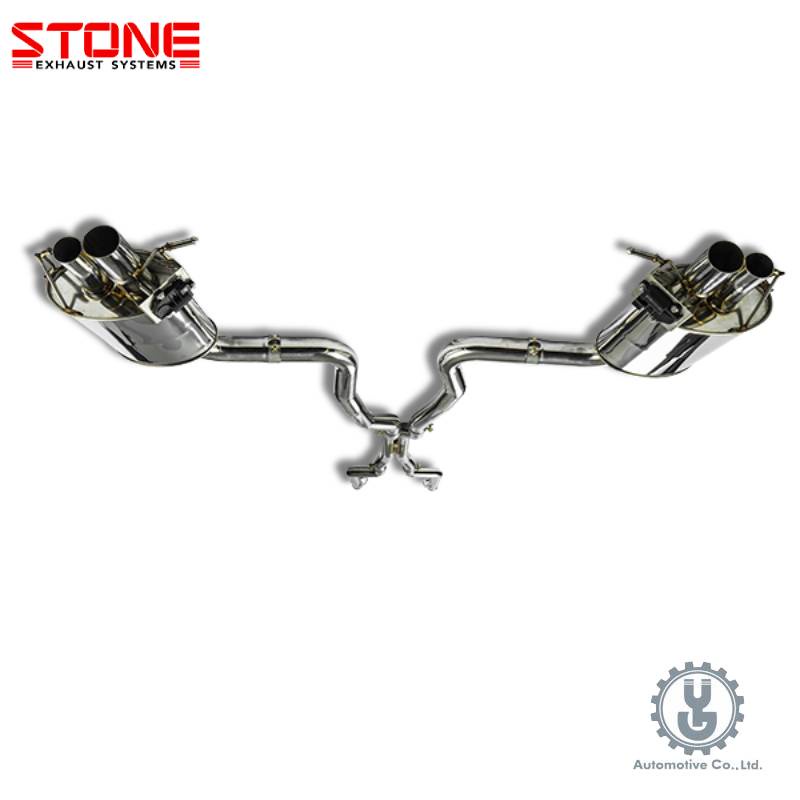 STONE巨石｜Benz AMG E63S｜Cat-Back System｜中尾段排氣管【YGAUTO】 | 蝦皮購物