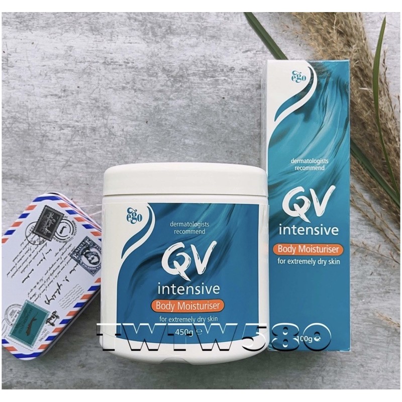 效期2026 EGO意高 QV 重度修護乳膏Intensive Moisturiser 100g /450g 極乾救星 | 蝦皮購物