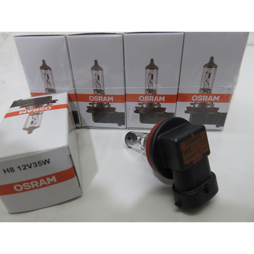 德國 OSRAM H8 12V 35W 35 64212 原廠型 淡黃光 鹵素 石英燈泡 NIKITA 200 300 | 蝦皮購物