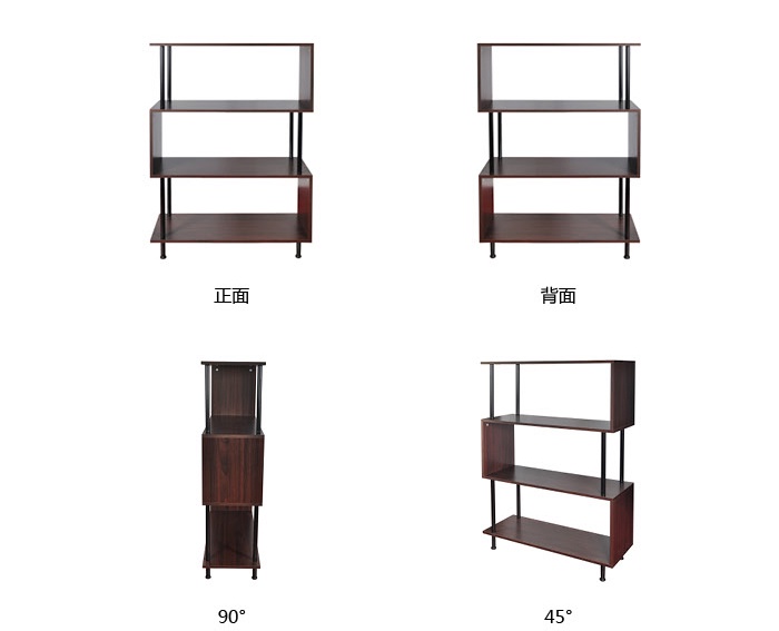 RICHOME 福利品 SH-452 弓型 防潑水 多用途櫃 四層櫃 層櫃 收納櫃 置物櫃 書櫃 層架 | 蝦皮購物