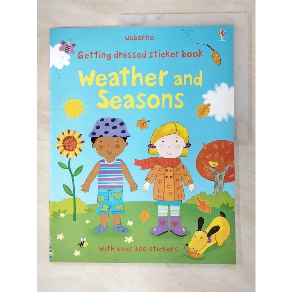 Getting dressed sticker book: Weather and 【T6／少年童書_I5T】書寶二手書 | 蝦皮購物