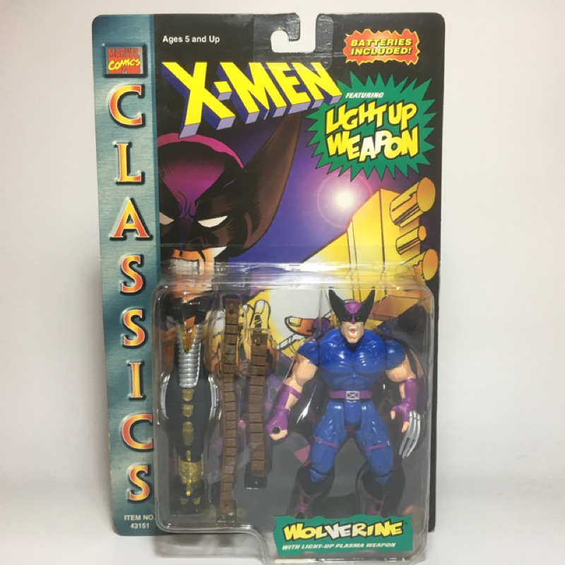 │DigToys│ToyBiz X戰警 X-men LIGHT UP WEAPON WOLVERINE金鋼狼 | 蝦皮購物