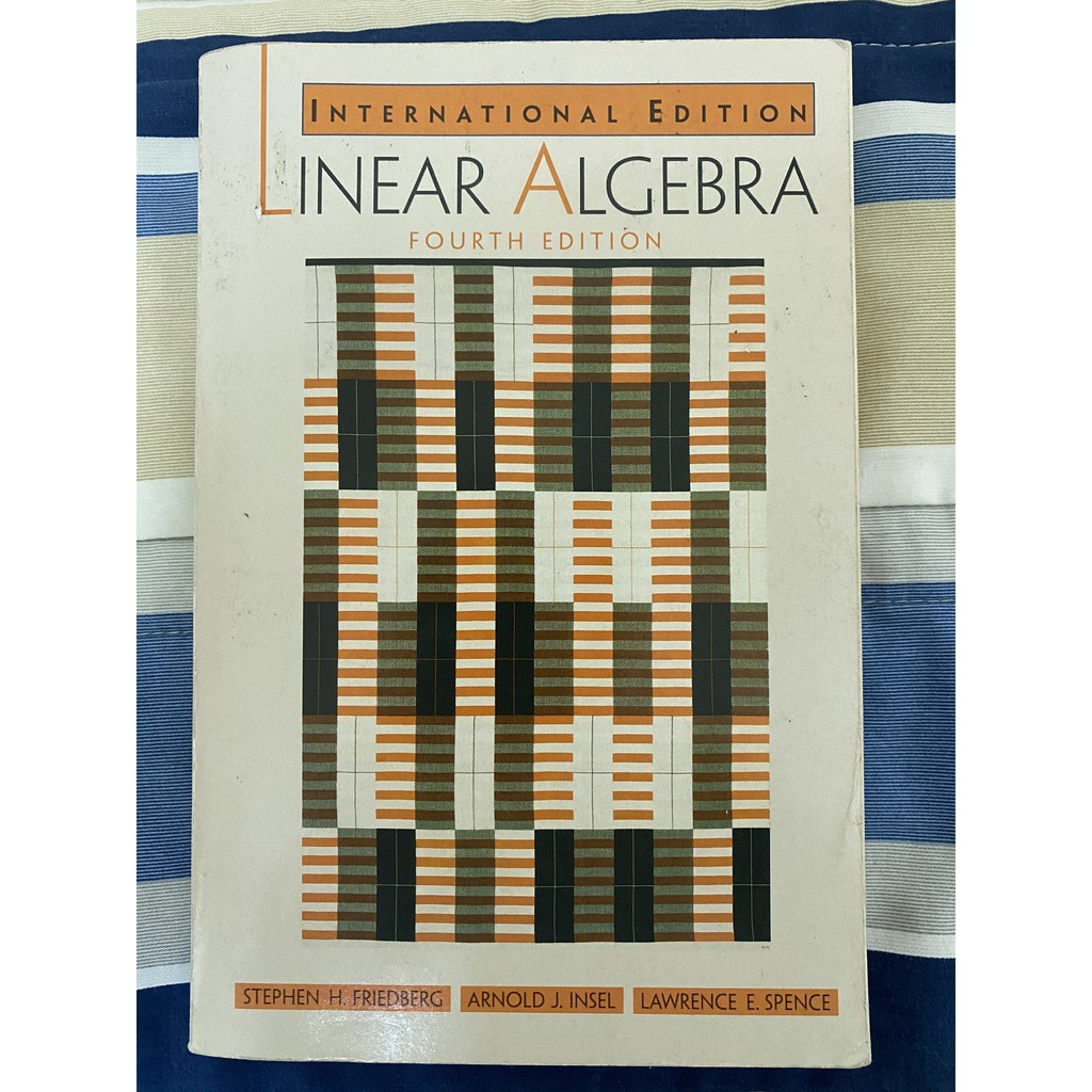 Linear Algebra(4/e), Friedberg. 線性代數 | 蝦皮購物