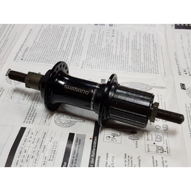 出清全新SHIMANO FH-RM30 36孔登山車135mm後花鼓 鎖牙後花鼓(FH-RM40 FH-RM65 參考) | 蝦皮購物