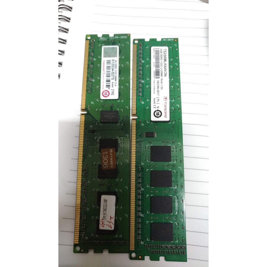 創見 Transcend DDR3 1333 2G 4G 威剛DDR3 1333 2G 4G 記憶體 | 蝦皮購物