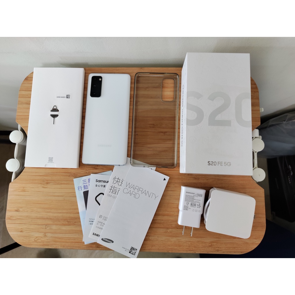 二手良品～保固內Samsung S20 FE 5G 8g/256g 清新白 | 蝦皮購物