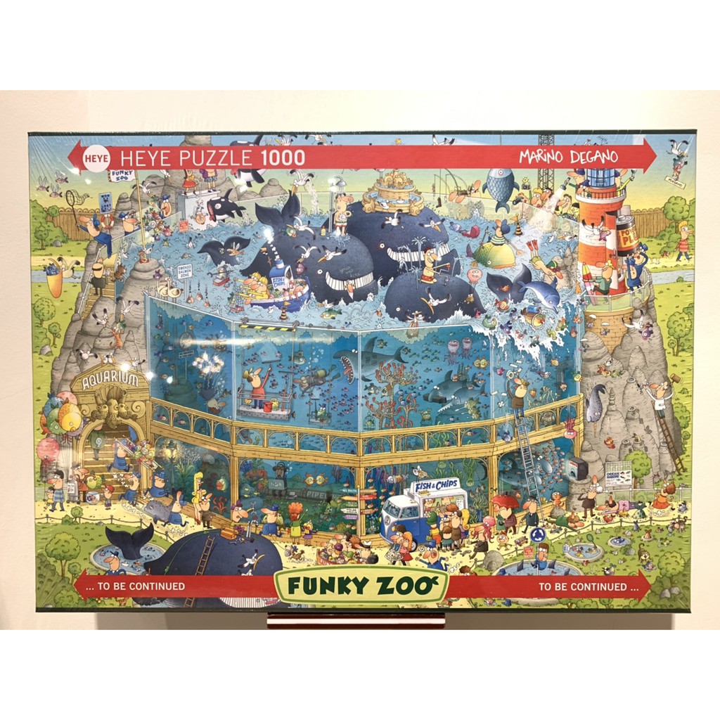 【現貨拼圖】HEYE DEGANO 系列-FUNKY ZOO No.6 水族館動物園 Ocean Habitat | 蝦皮購物