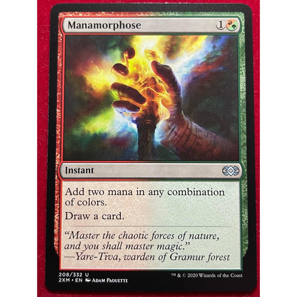 [Lucky] 🌸魔法風雲會 MTG🌸 雙倍大師 (2XM) 魔力塑型 Manamorphose | 蝦皮購物