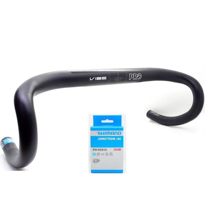 ShimanoPRO VIBE 鋁合金CT小彎把 38/40/42/44黑色 +EW-RS910 Di2控制器A | 蝦皮購物
