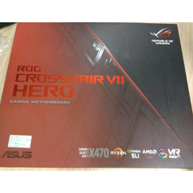 Asus ROG Crosshair VII Hero c7h x470 電競 主機板 玩家共和國 x570 x370 | 蝦皮購物