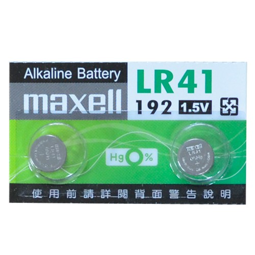 含稅附發票【史代新文具】maxell LR-41鈕釦電池1.5V | 蝦皮購物