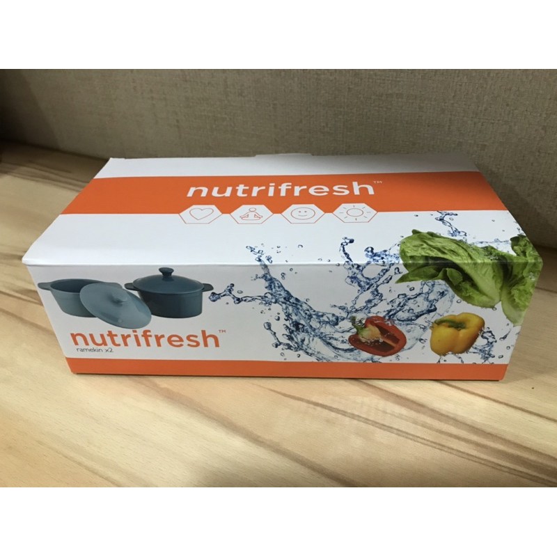 全新nutrifresh陶瓷系列圓形小烤盅青藍色淺藍色 | 蝦皮購物