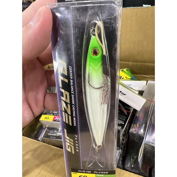 日本 Cross Factor Blaze Jig 岸拋 鐵板 微鐵 路亞 入門推薦 付鉤 平價鐵板 船釣 小鐵 鮪魚 | 蝦皮購物