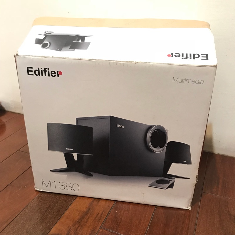 Edifier 3件式木音箱喇叭組 （型號：M1380） | 蝦皮購物