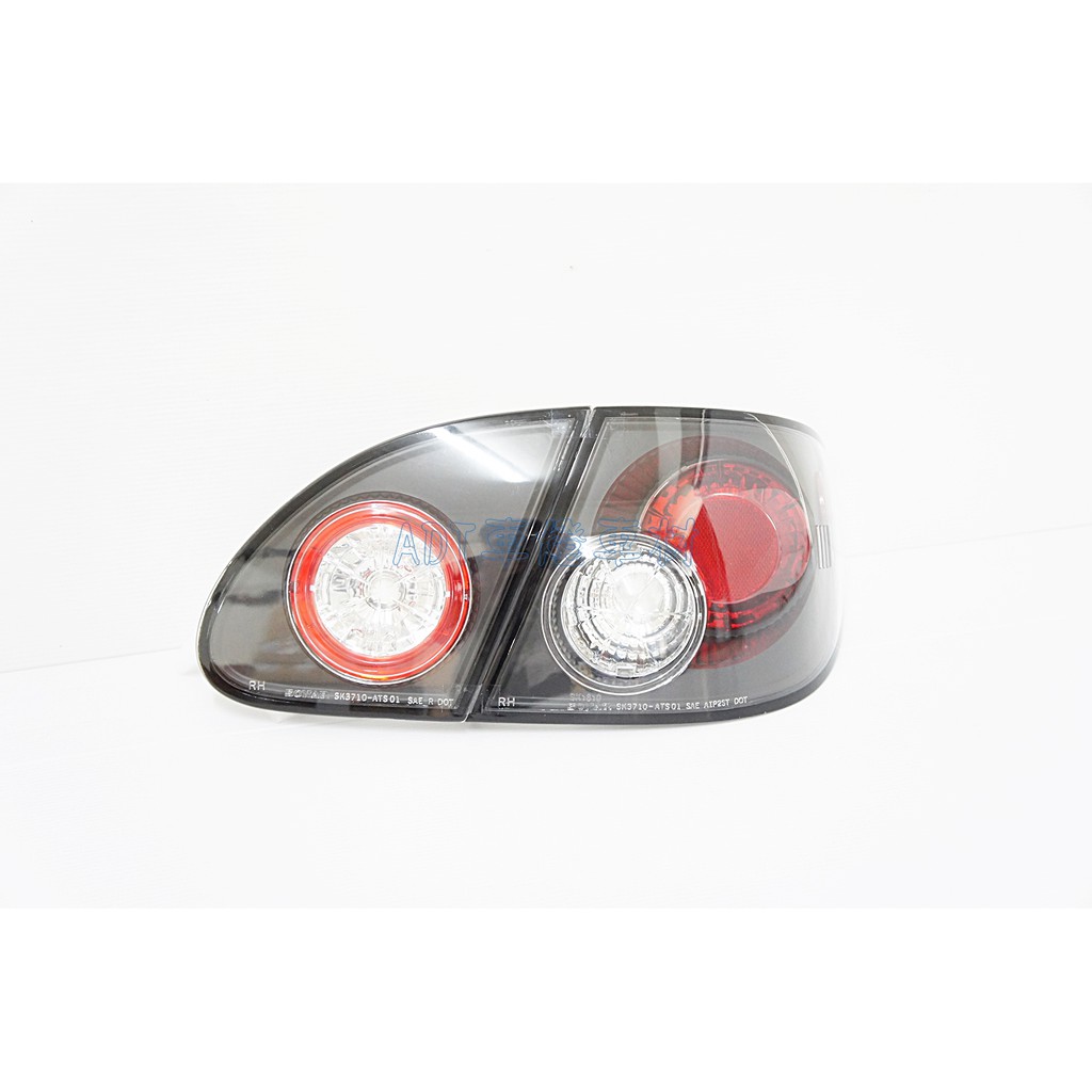 ~~ADT.車燈.車材~~豐田 ALTIS 01 02 03 紅心圓黑底尾燈一組 | 蝦皮購物