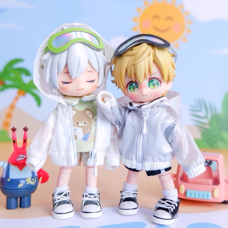 《絕版現貨》【風閣】防曬外套-ob11/黏土人/gcs/ ymy /娃外套/娃衣/衣服/外套/夏季/夏天服裝/娃用 | 蝦皮購物