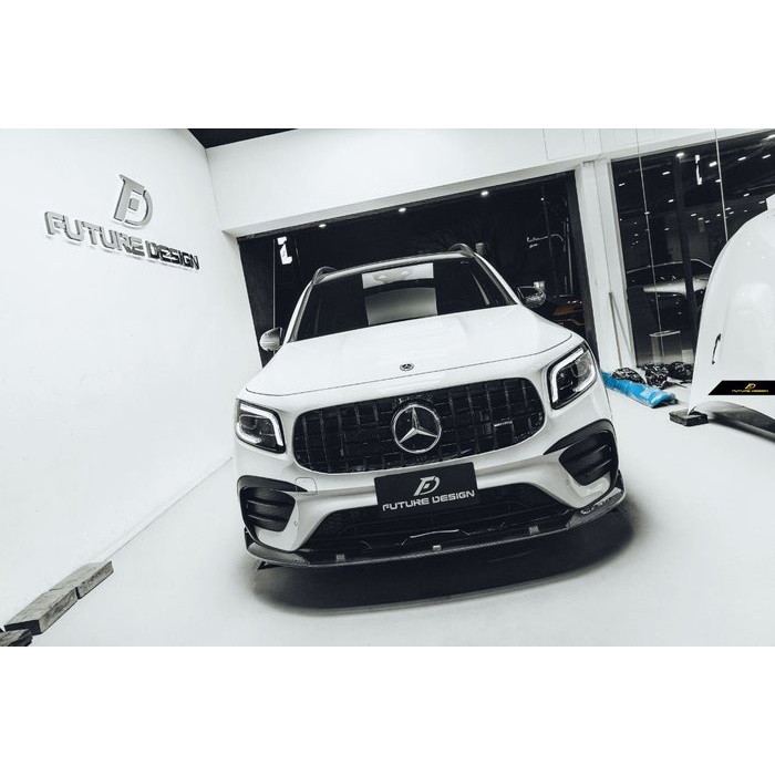 【Future_Design】 X247 GLB 200 250 35 升級 FD 品牌 三件式 碳纖維 卡夢 前下巴 | 蝦皮購物