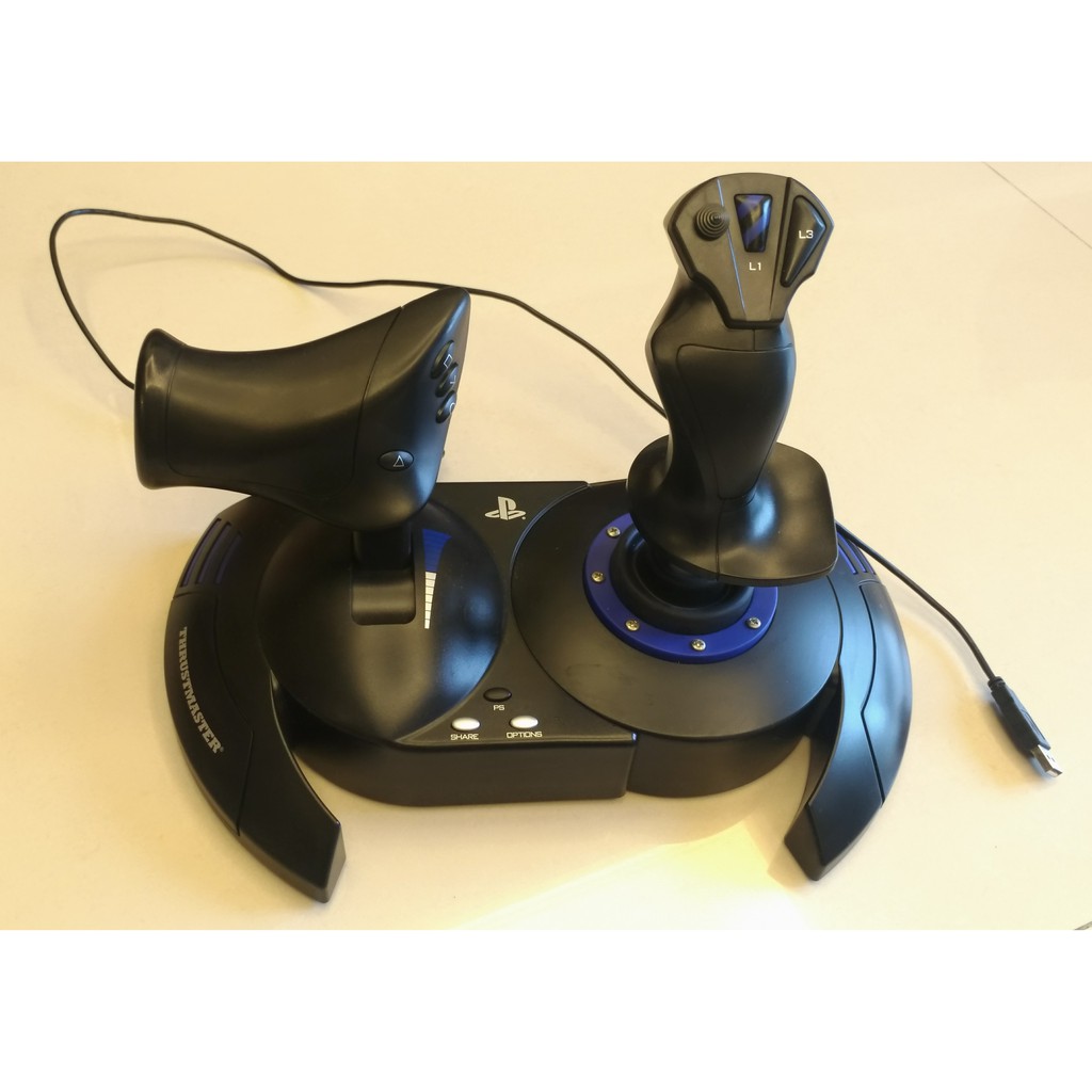PS4 THRUSTMASTER T.FLIGHT HOTAS 4 飛行搖桿 搖桿 | 蝦皮購物