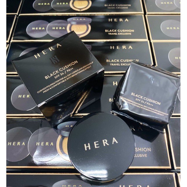 現貨 - 韓國 - HERA 赫拉 黑金持久型氣墊BB粉餅 #21N1 - 5g（中樣） | 蝦皮購物