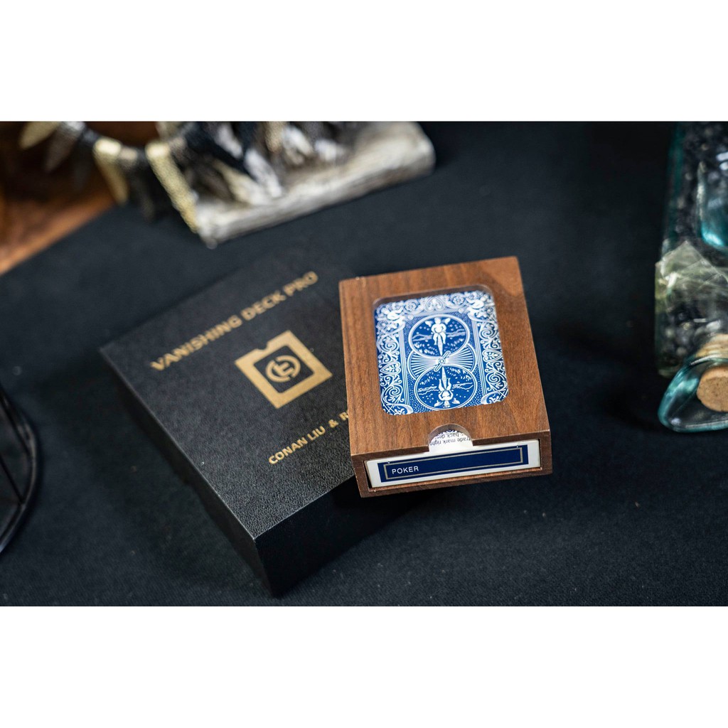 Vanishing Deck Pro 木盒迷踪 木盒迷蹤 消失牌盒 消失的牌盒 撲克牌魔術 紙牌魔術 牌盒消失 | 蝦皮購物