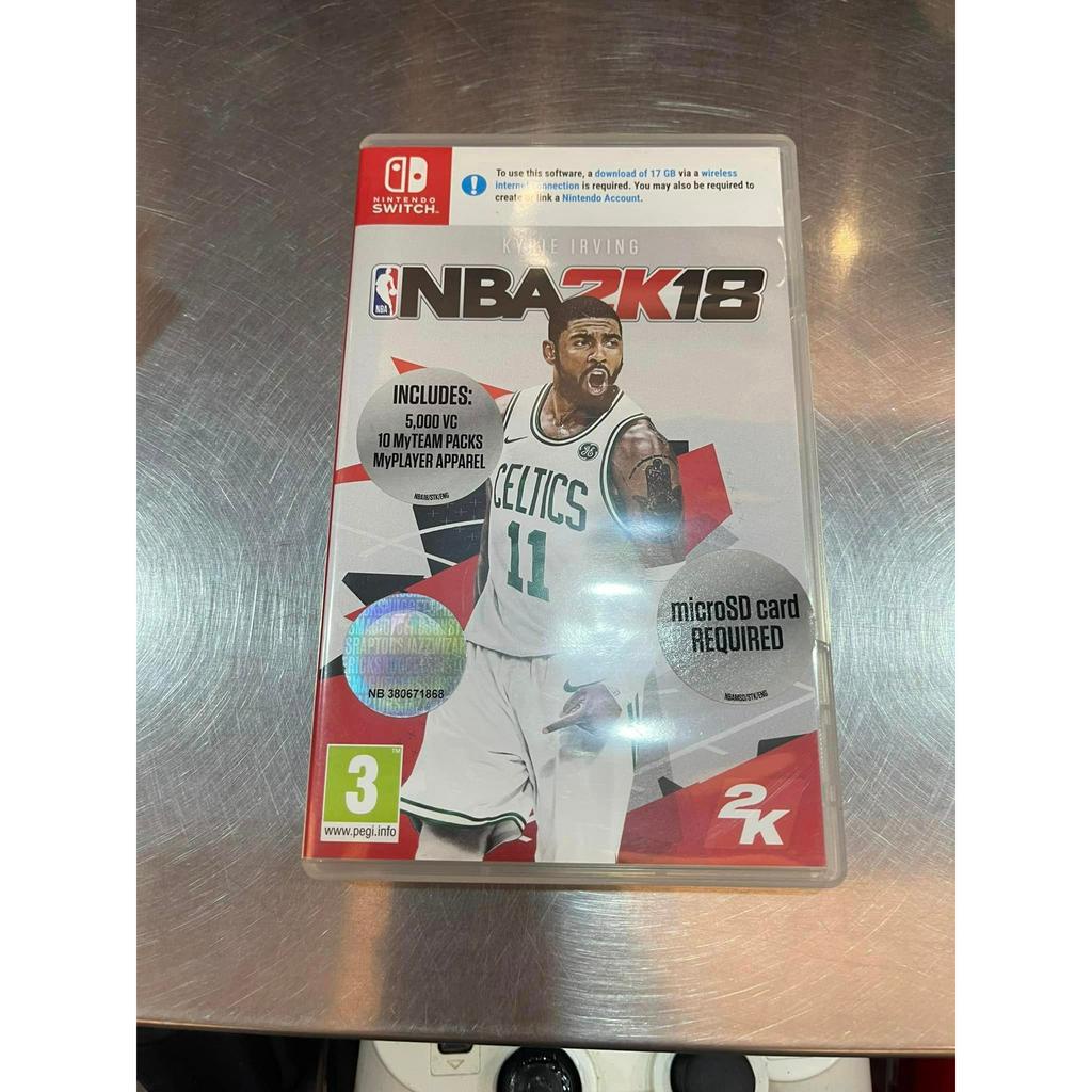 【哈電玩】SWITCH☆二手品☆NBA 2K18 中文版 | 蝦皮購物