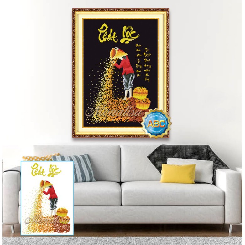 Phat Loc 鑽石畫 60x90cm | 蝦皮購物