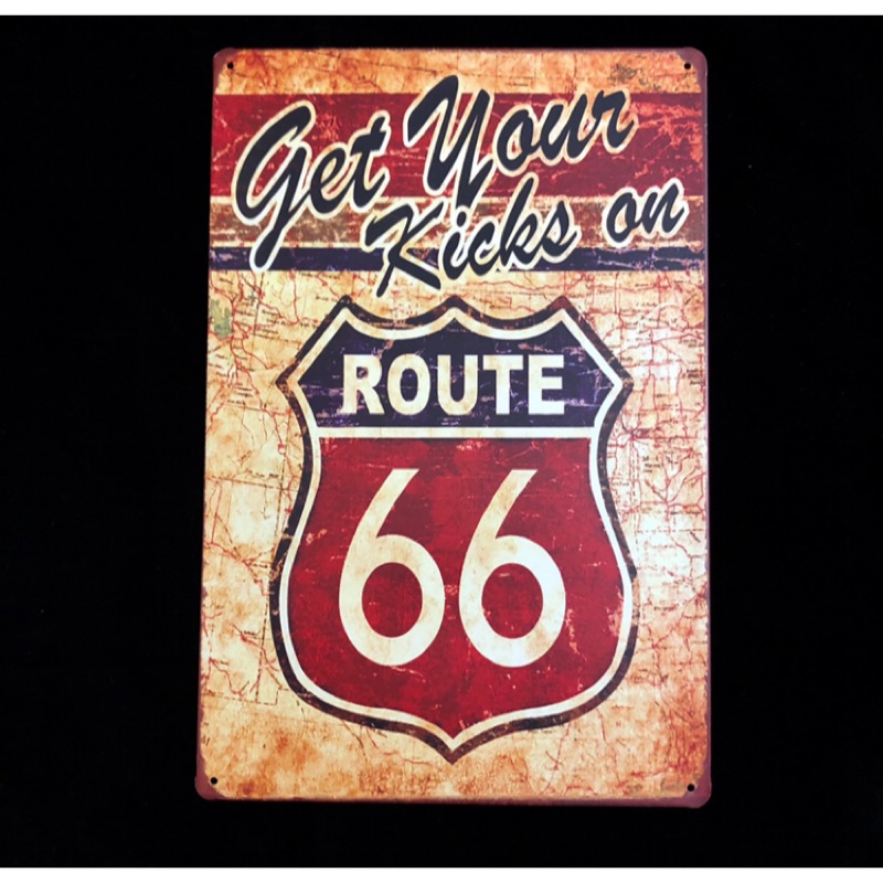 [Mrs.Mandy] Route66鐵牌 | 蝦皮購物