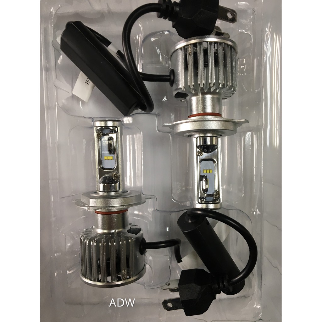 MICHIBA 風扇型LED大燈 H4 12V 60W 6000K 4500流明 PHILIPS飛利浦晶片 | 蝦皮購物