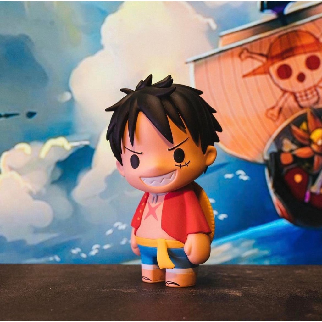 BEETLE KOKIES X BAIT X ONE PIECE LUFFY 蒙其 D 魯夫 海賊王 航海王 公仔 紅色 | 蝦皮購物