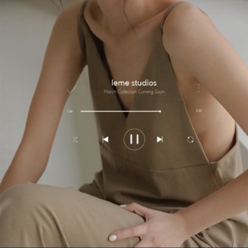 leme studios V領細肩帶露背洋裝 | 蝦皮購物