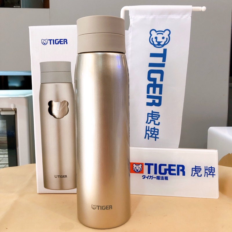 【現貨特惠】虎牌 TIGER 0.6L(MCY-A060 NP) 夢重力超輕量不鏽鋼保冷保溫杯 MCY-A型 香檳金色 | 蝦皮購物