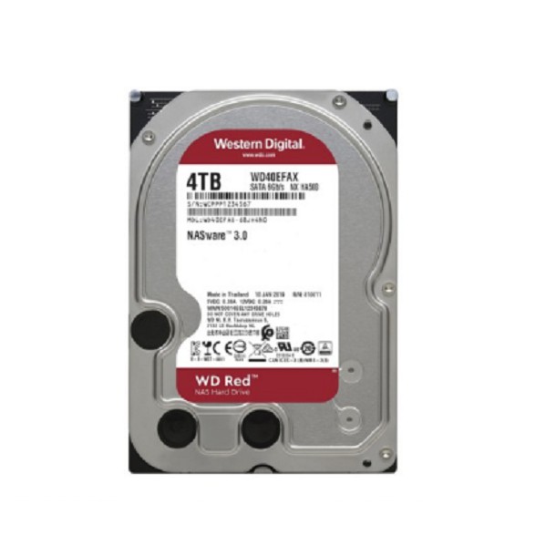 WD 紅標 4TB 3.5吋 SATAIII NAS硬碟 WD40EFAX EFAX | 蝦皮購物
