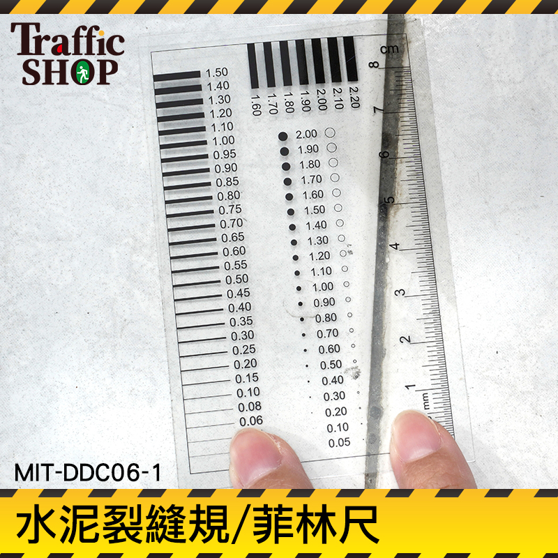 缺陷點規 點線規 四種規格 點污卡 MIT-DDC06-1 直徑計量 透明尺 | 蝦皮購物