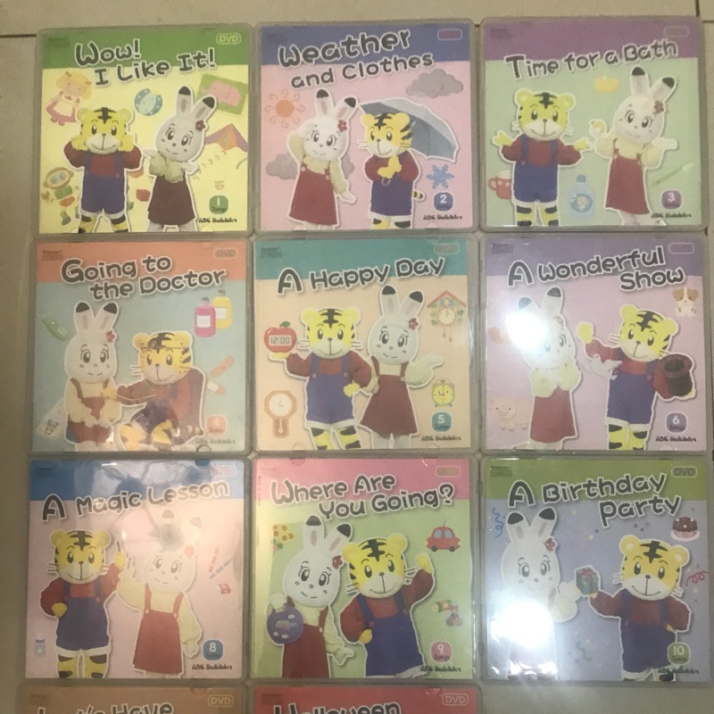 巧連智 ABC bubbles star& jump版 DVD 及書 | 蝦皮購物