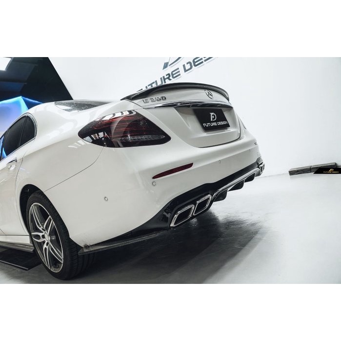 【政銓企業】 賓士 W213 E200 E250 E300 E43 E63 升級 FD 品牌 碳纖維 卡夢 尾翼 | 蝦皮購物