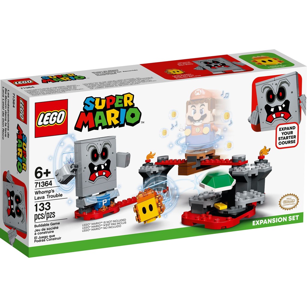BRICK PAPA / LEGO 71364 Whomp's Lava Trouble | 蝦皮購物