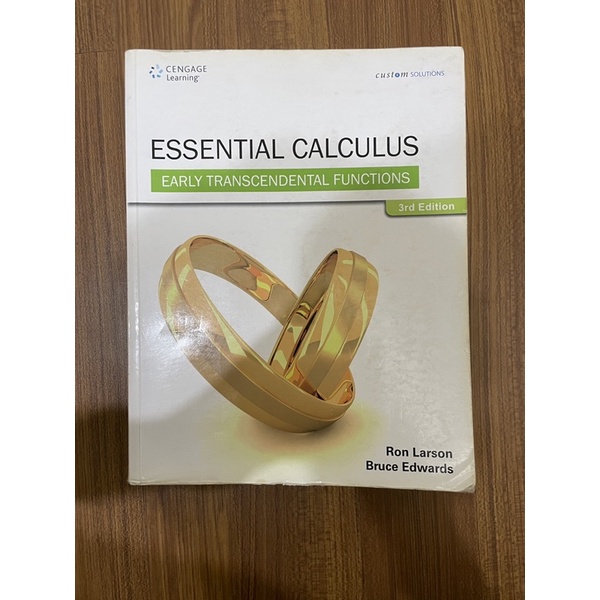 Essential Calculus Early Transcendental Function 第三版（微積分用書） | 蝦皮購物