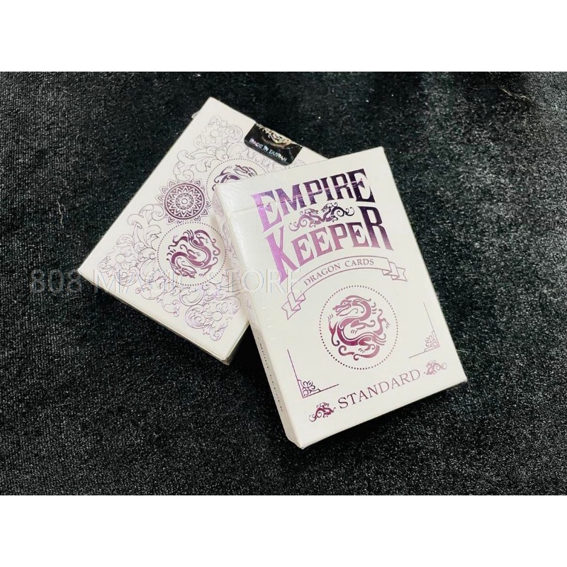 [808 魔術道具店] 魔術道具 練魔術專用紙牌 Empire Keeper E.K 白紫金 龍牌 | 蝦皮購物